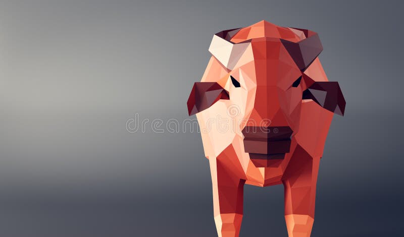 Geometric Buffalo Head Stock Illustrations – 768 Geometric Buffalo Head ...