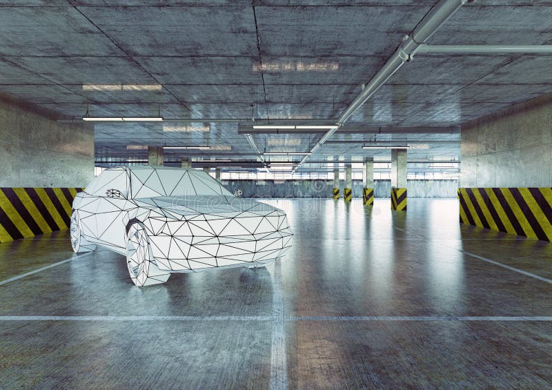 Car parking stock photo. Image of gray, carpark, crowded - 12060172