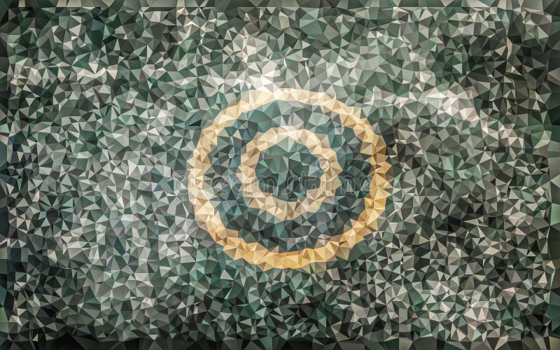 Low poly circle pattern stock photo. Image of shutter - 49765800