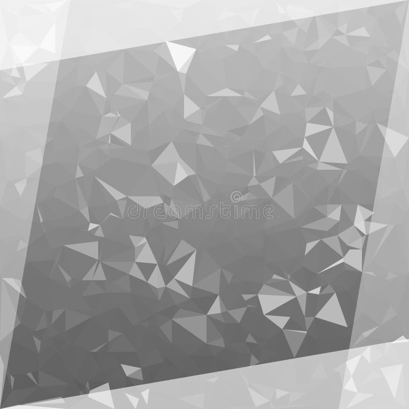 Abstract Grey Polygon Background. Vector Illustration. Stock Vector ...