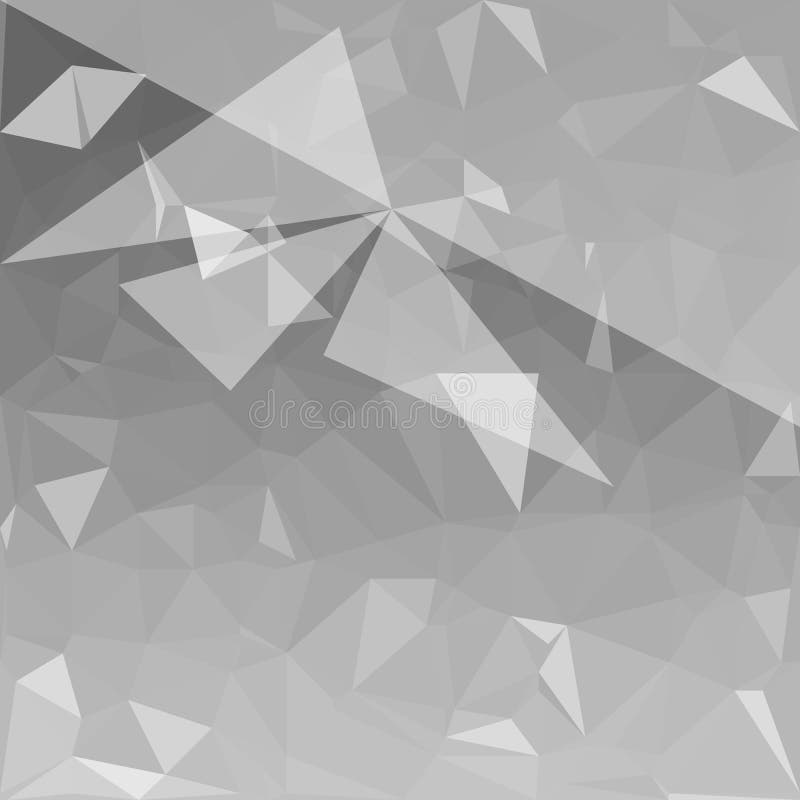 Abstract Grey Polygon Background. Vector Illustration. Stock Vector ...