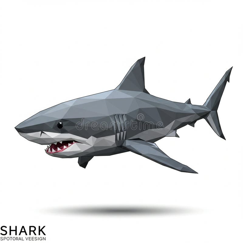 Monochromatic Shark Stock Illustrations – 201 Monochromatic Shark Stock ...