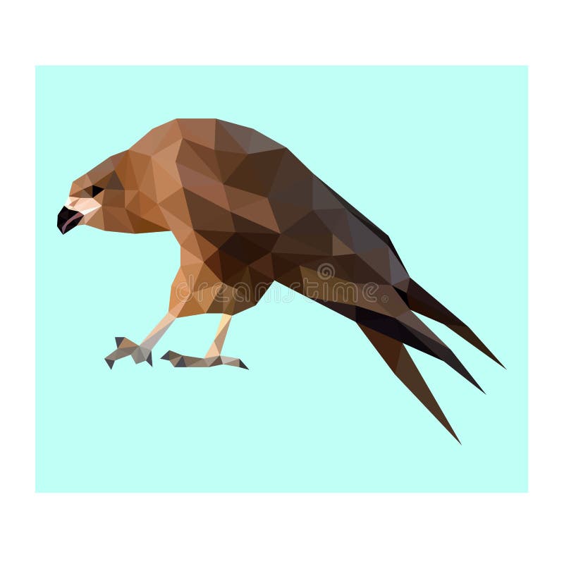 Low Poly Eagle Stock Illustrations – 289 Low Poly Eagle Stock ...