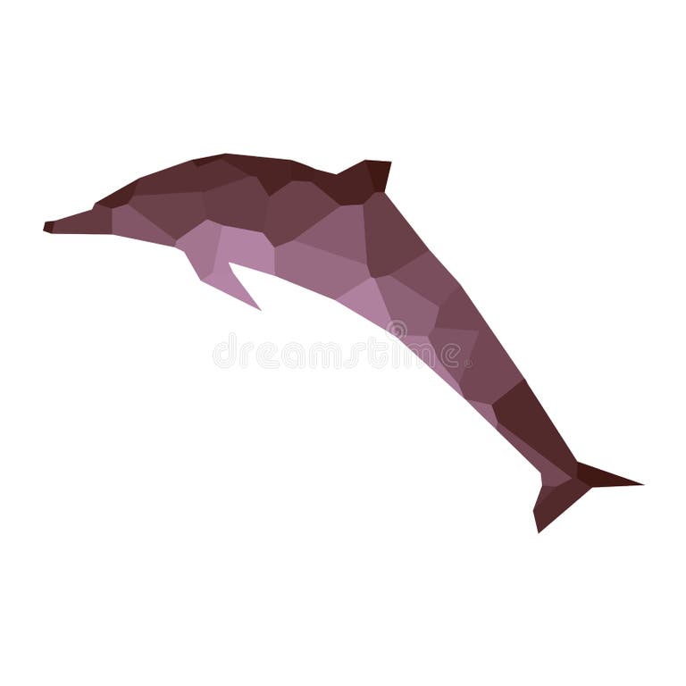 Poly Dolphin Stock Illustrations – 150 Poly Dolphin Stock Illustrations ...