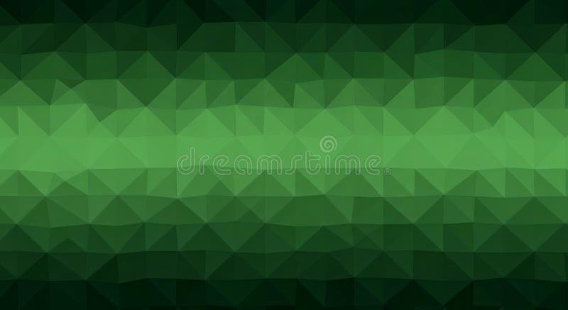 Low Poly Emerald Green Gradient Wallpaper Stock Illustration ...