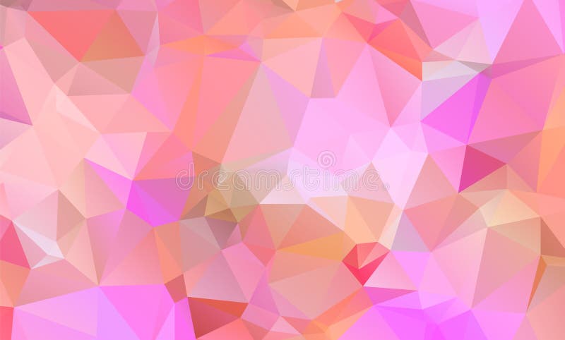 Low Poly Geometric Background with Abstract Pattern Made of Color Light ...