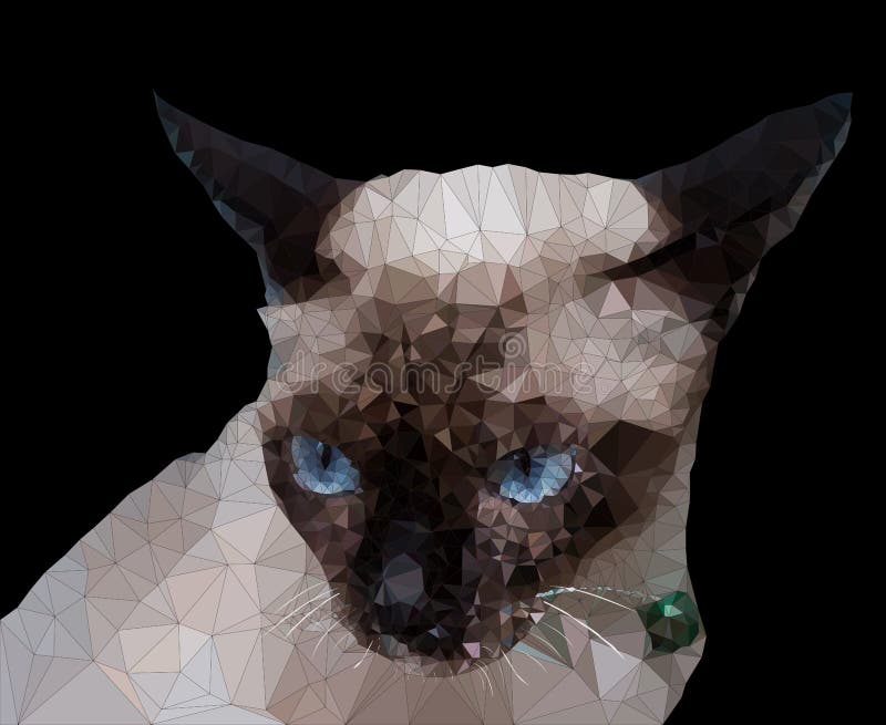 Triangular Cat Stock Illustrations – 418 Triangular Cat Stock ...