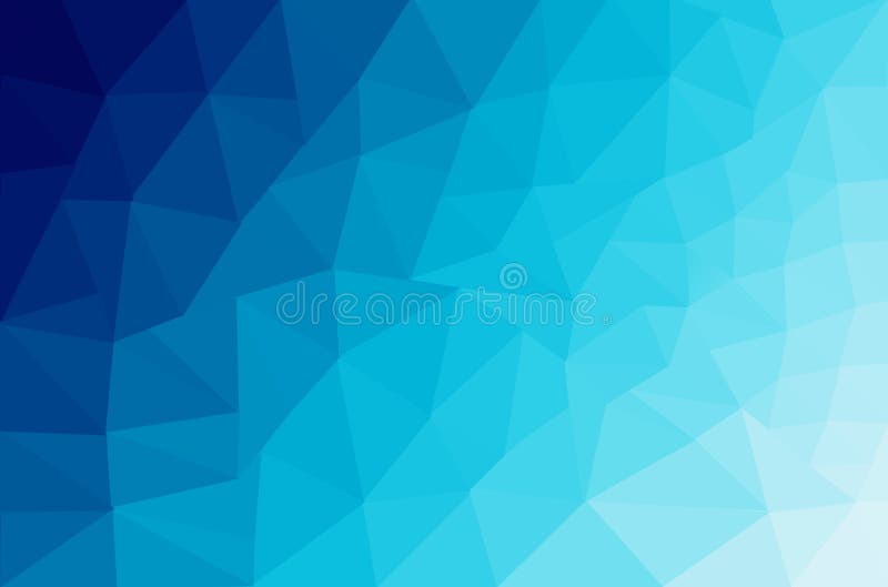 Low Poly Gradient Blue Background Stock Illustration - Illustration of ...