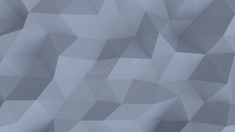 Low Poly Gray Surface With Plaster Texture 3D Rendering Illustration ...