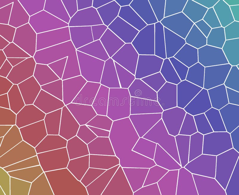 Low poly grid background stock illustration. Illustration of cracked ...