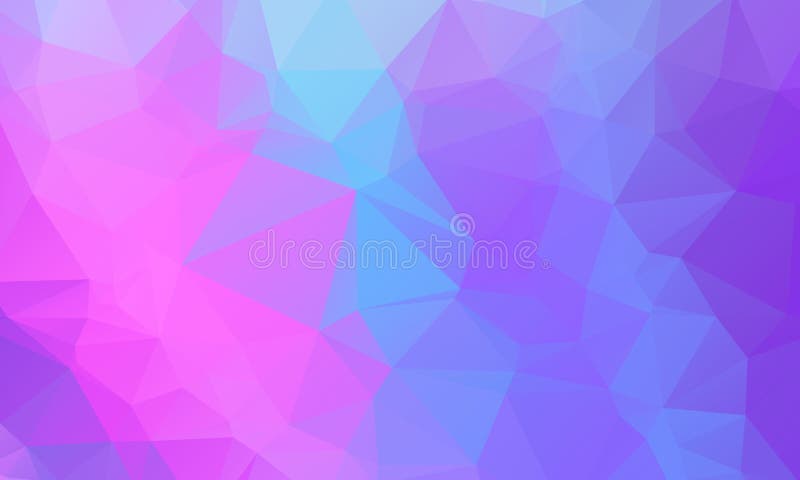 Low Poly Grid Holographic Triangles Background Stock Vector ...