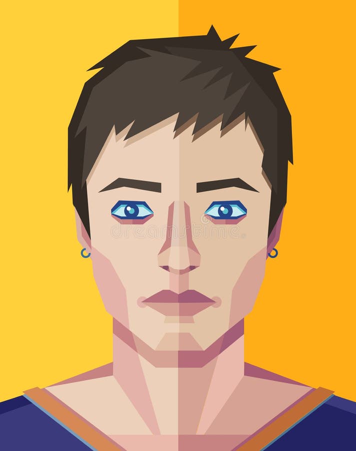 Low Poly Human Face Illustration Stock Illustrations – 1,056 Low Poly ...