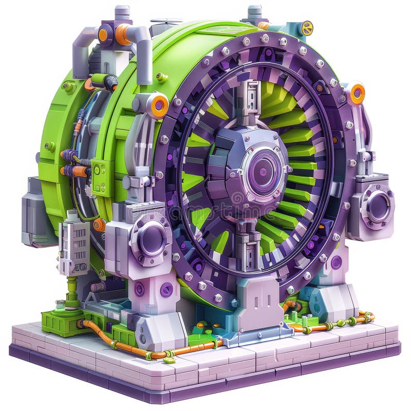 Low Poly Hydroelectric Generator Model in Eco-Friendly Environment for ...