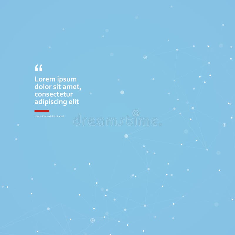 Science Connection Structure with Molecules on Simple Modern White ...