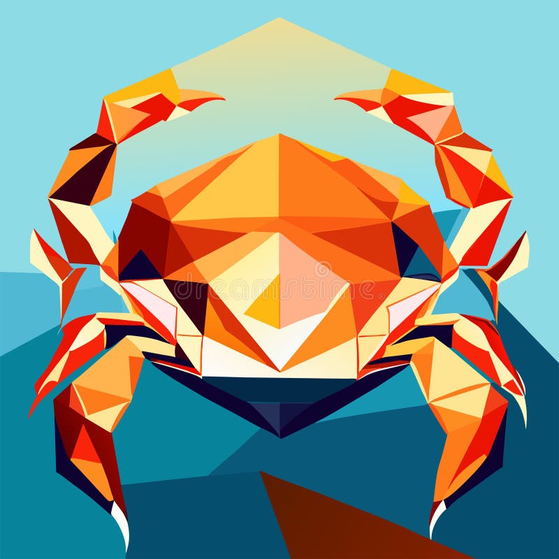 Poly Crab Stock Illustrations – 179 Poly Crab Stock Illustrations ...