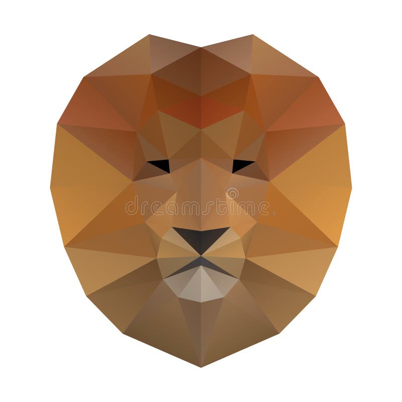 Poly Art Lion Stock Illustrations – 356 Poly Art Lion Stock ...
