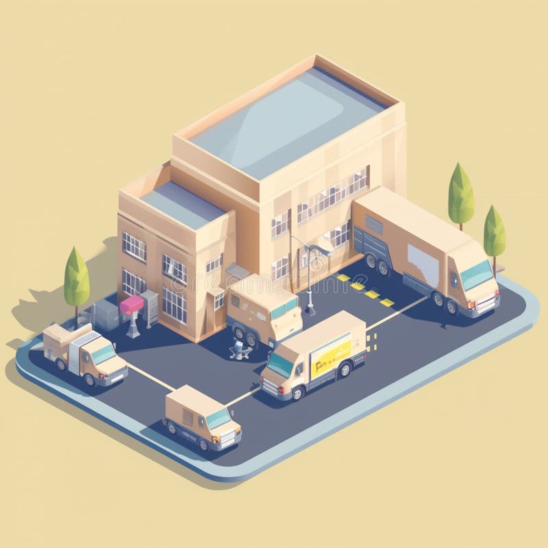 Distribution Center Clipart