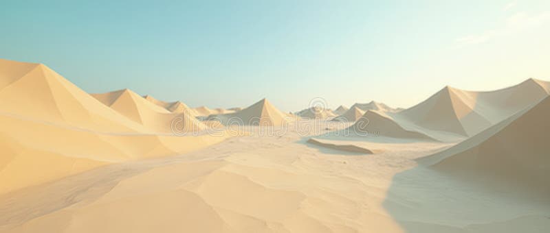 Low Poly Landscape Background with Geometric Mountains and Sharp Angles ...