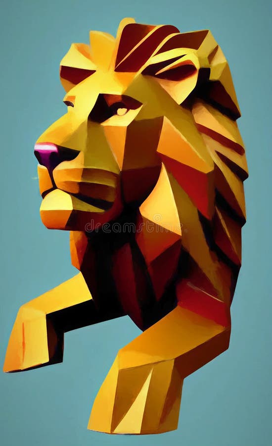 Lions Mane Poly Stock Illustrations – 55 Lions Mane Poly Stock ...