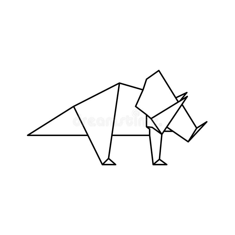 Geometric Dino Tyrannosaurus Stock Illustrations – 183 Geometric Dino ...