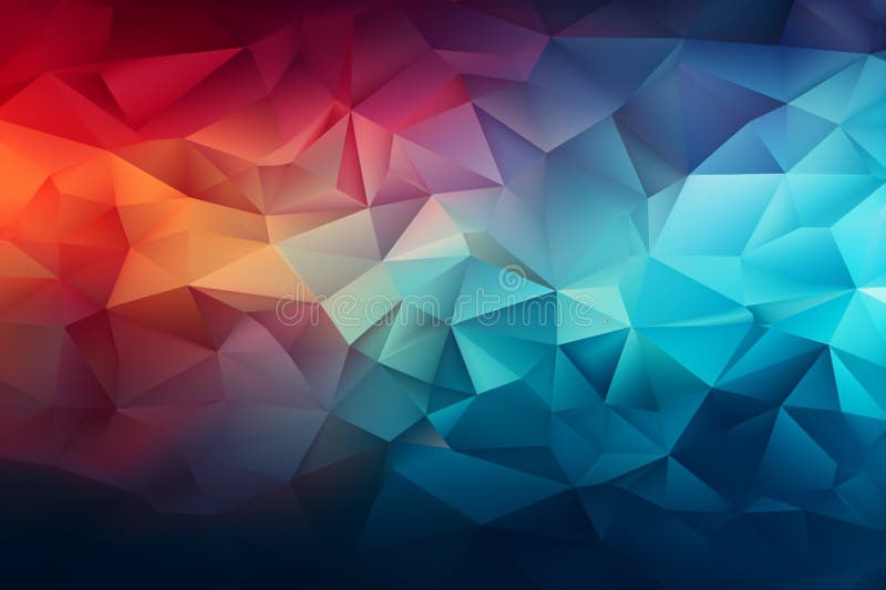 Low Poly Magic Abstract Background Adorned with Intricate Geometric ...