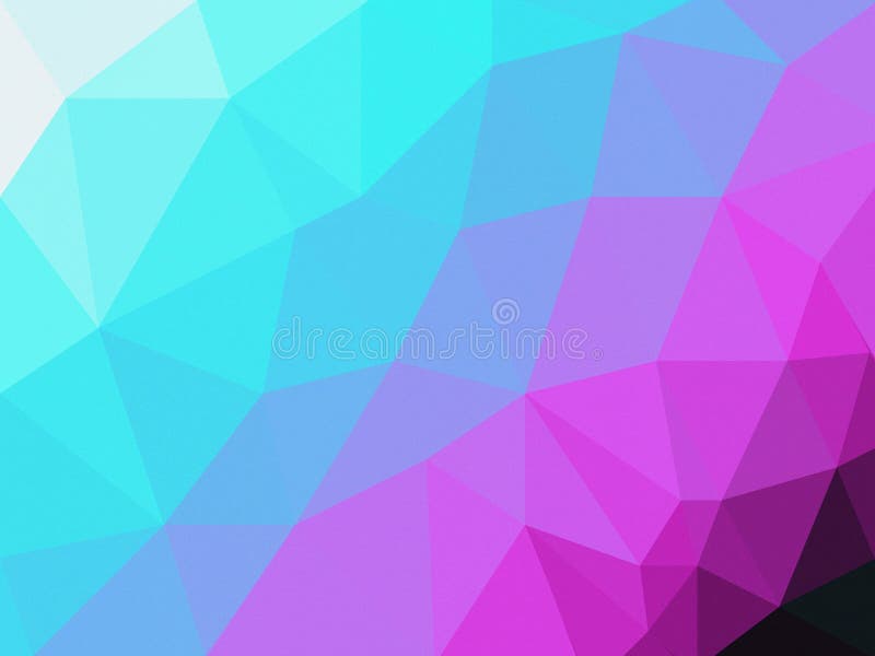 Low poly, neon colors stock illustration. Illustration of colors ...