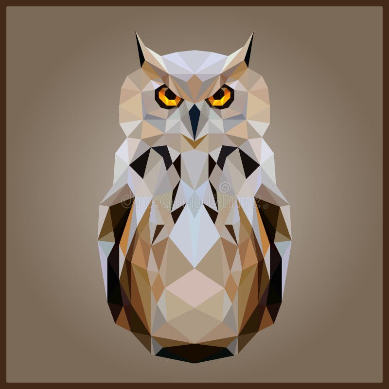 Low Poly Owl Stock Illustrations – 380 Low Poly Owl Stock Illustrations ...