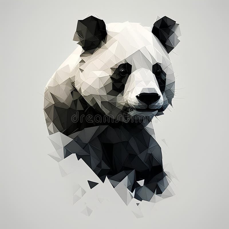 Poly Panda Stock Illustrations – 224 Poly Panda Stock Illustrations ...