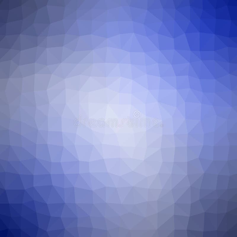 Low Poly Pattern. Abstract Blue Background. Vector Illustration. Stock ...