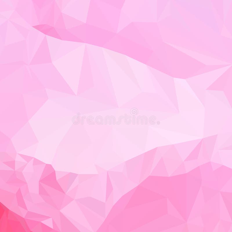 Low Poly Pink Background. Vector Illustration Stock Illustration ...