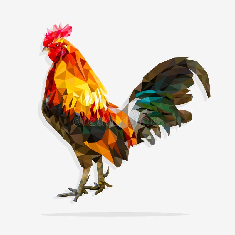 Polygon Chicken Stock Illustrations – 887 Polygon Chicken Stock ...