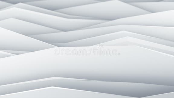 Low Poly Surfaces Abstract 3D Render Stock Illustration - Illustration ...