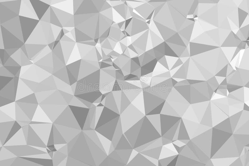 Low Poly Triangular Abstract Background Stock Illustration ...