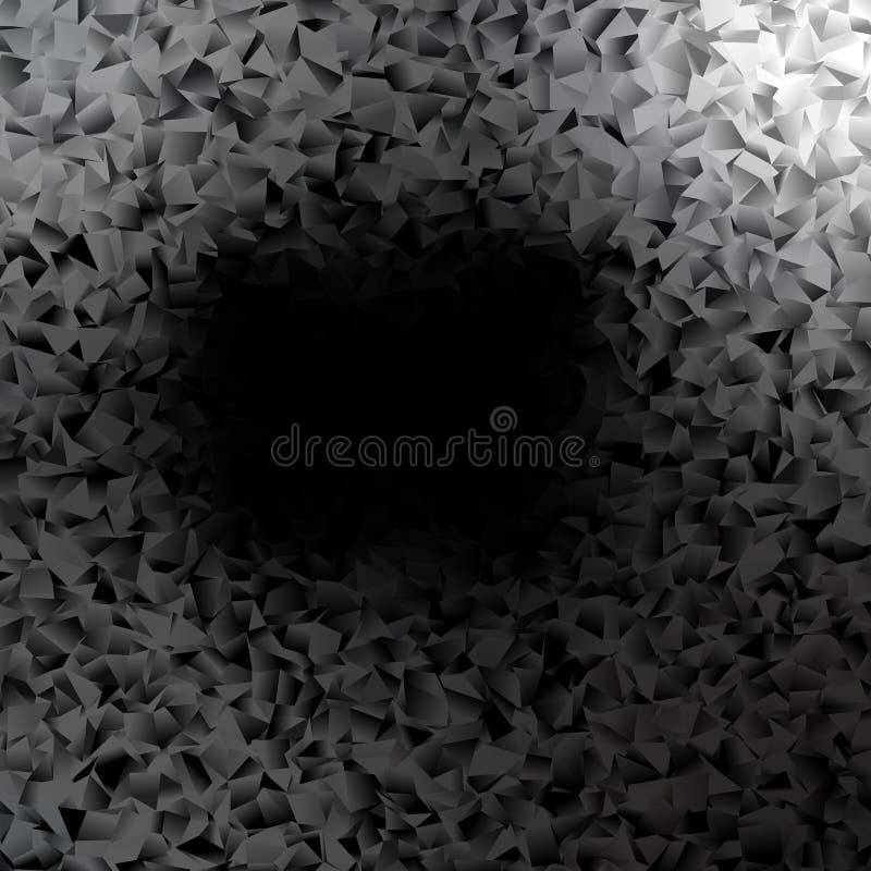 Low Poly Triangular, Triangles Vector Background. Shatter, Crumple ...