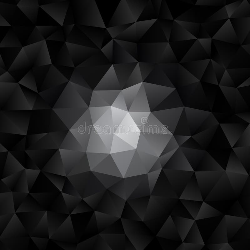 Low Poly Triangular, Triangles Vector Background. Shatter, Crumple ...