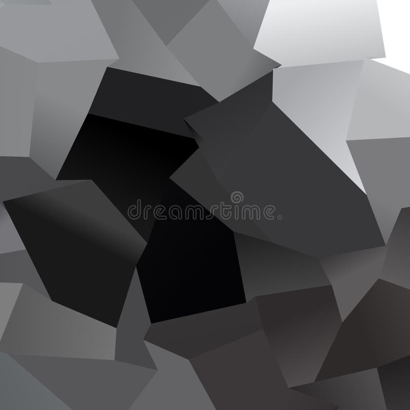 Low Poly Triangular, Triangles Vector Background. Shatter, Crumple ...