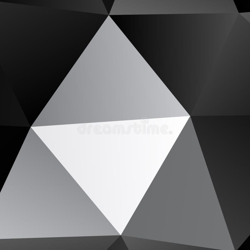 Low Poly Triangular, Triangles Vector Background. Shatter, Crumple ...