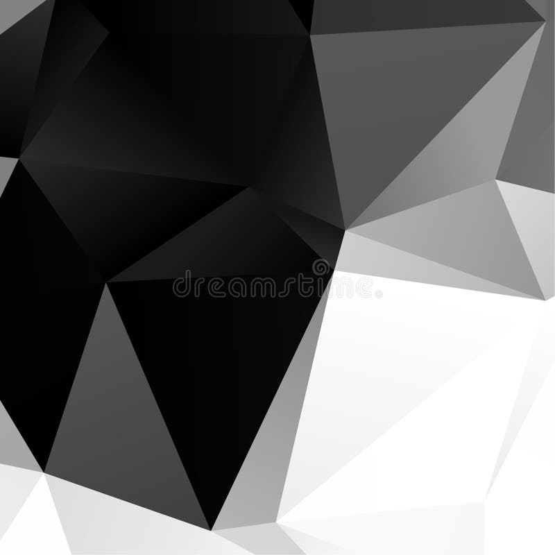 Low Poly Triangular, Triangles Vector Background. Shatter, Crumple ...