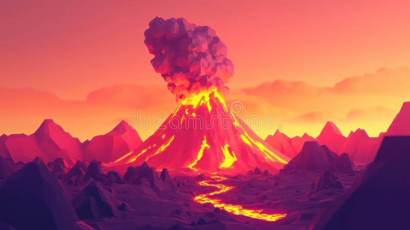 Poly Volcano Stock Photos - Free & Royalty-Free Stock Photos from ...