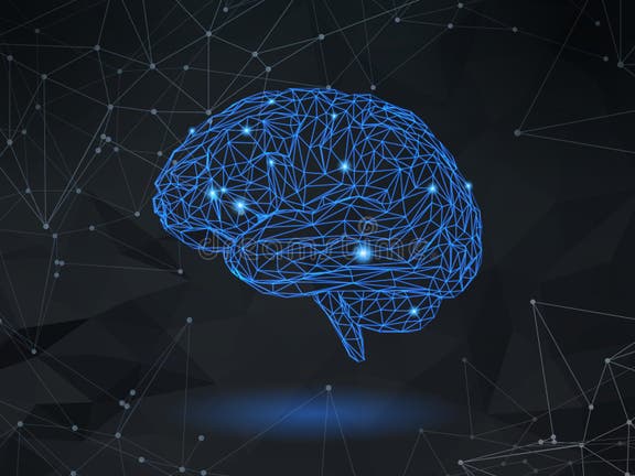 Brain Wireframe Banner Template Stock Illustrations – 146 Brain ...