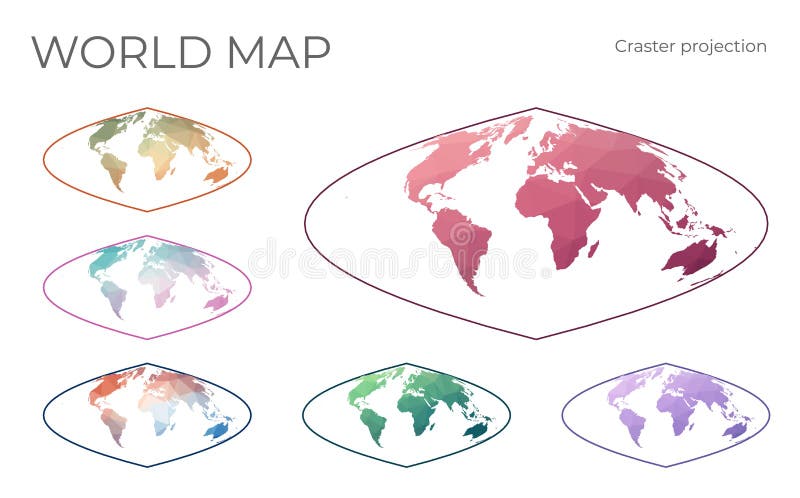 Low Poly World Map Set. stock vector. Illustration of cyber - 174183474 Low Poly World Map Set. stock vector. Illustration of cyber - 174183474