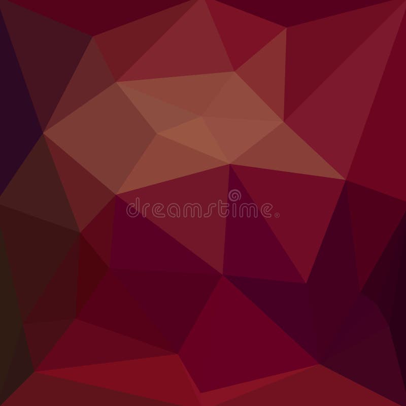 Low Polygon Triangle Pattern Abstract Red Color Background Style Illustration or Geometric Style ...