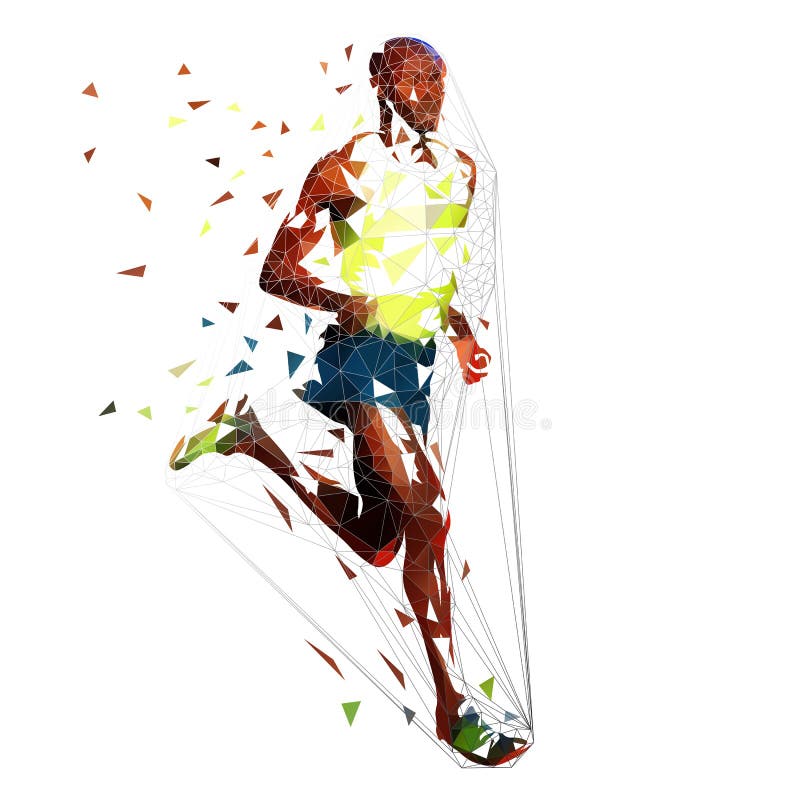 Runner Geometric Stock Illustrations – 2,221 Runner Geometric Stock ...