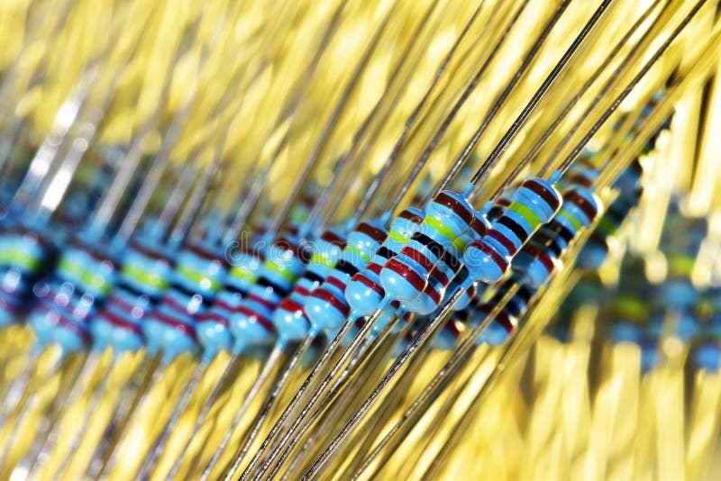 Low-power High-resistance Resistors Stock Image - Image of business ...