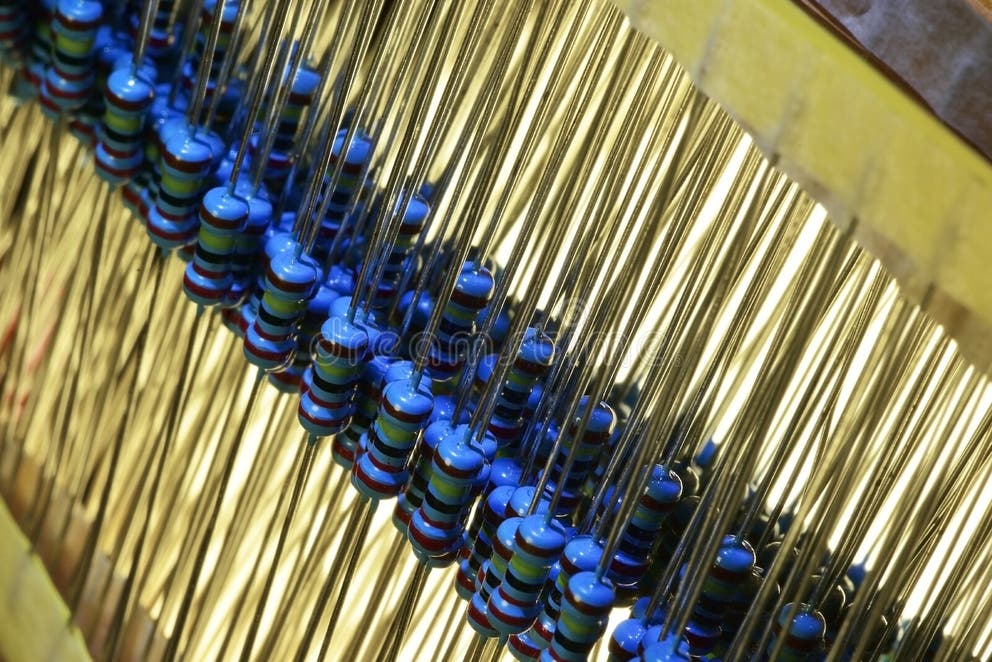 Low-power High-resistance Resistors Stock Photo - Image of power ...