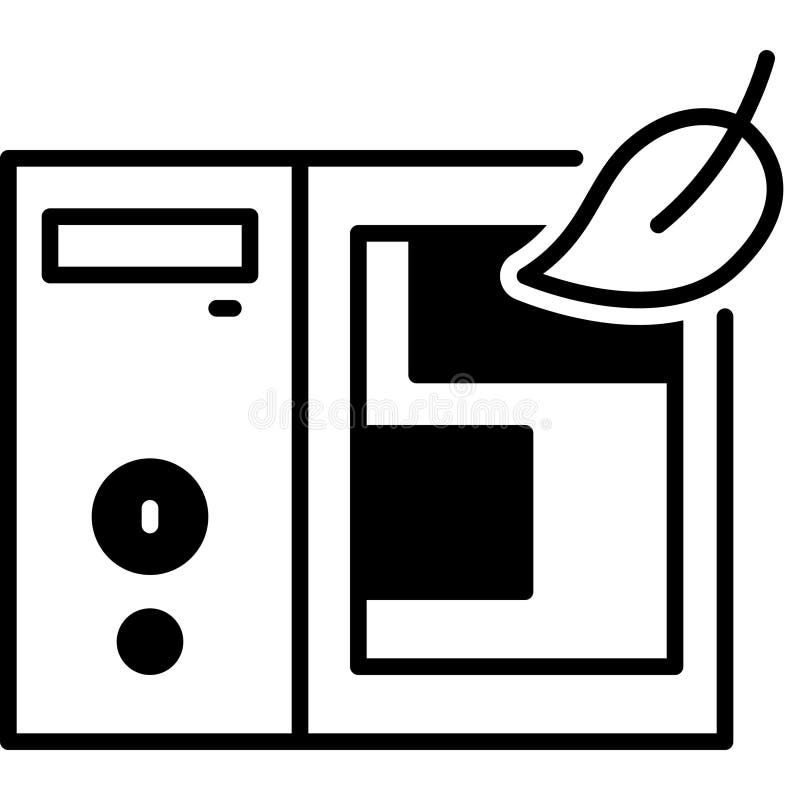 Low Power PC stock vector. Illustration of power, number - 359742780