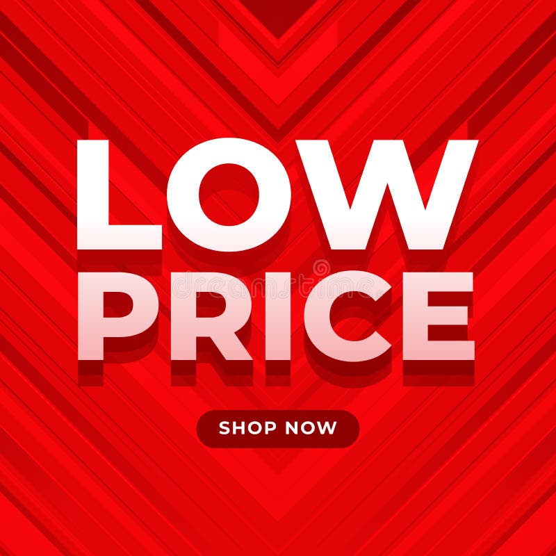 Low price banner stock illustration. Illustration of price - 26932954