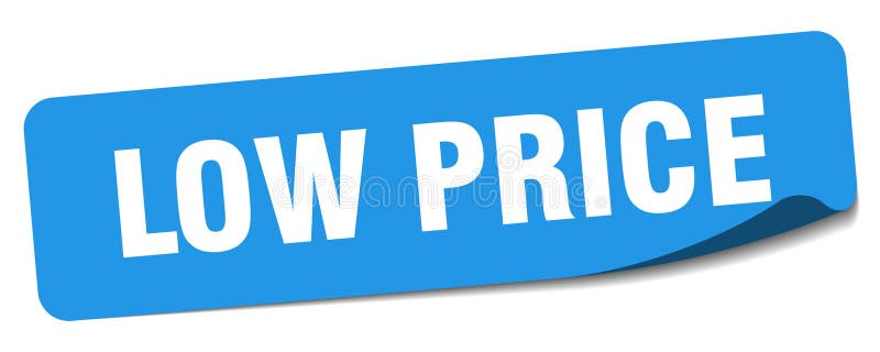Low Price Sticker. Low Price Label Stock Vector - Illustration of sign ...