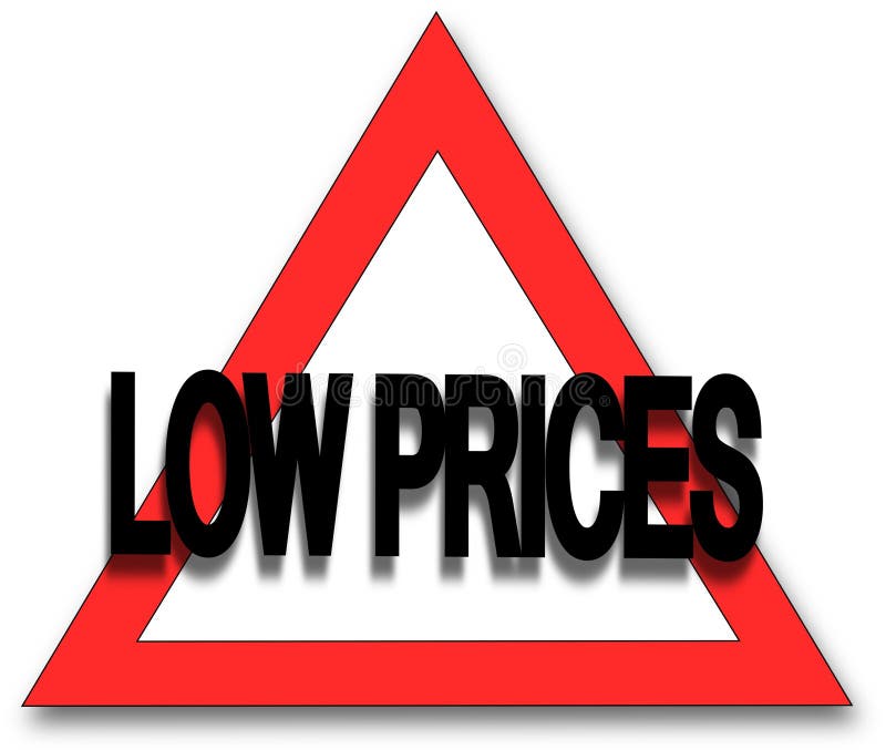 Pricing sign stock illustration. Illustration of hang - 25183254