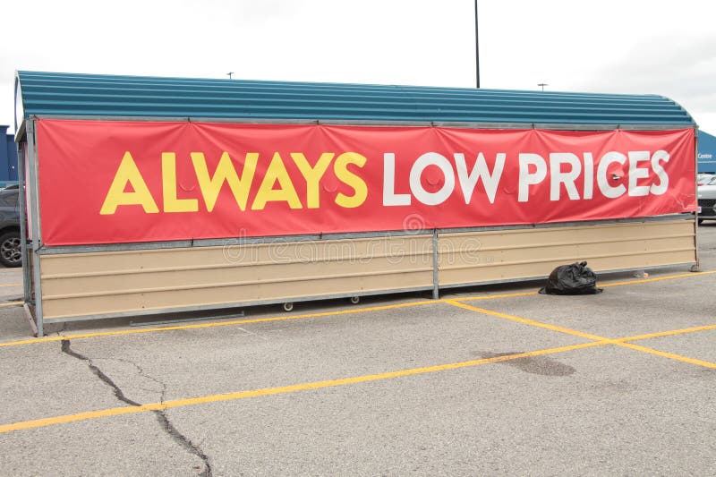 Always Low Prices Writing Caption Text Horizontal Rectangle Sign Banner ...